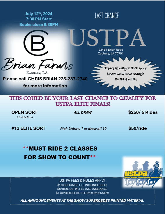 USTPA – United States Team Penning Association